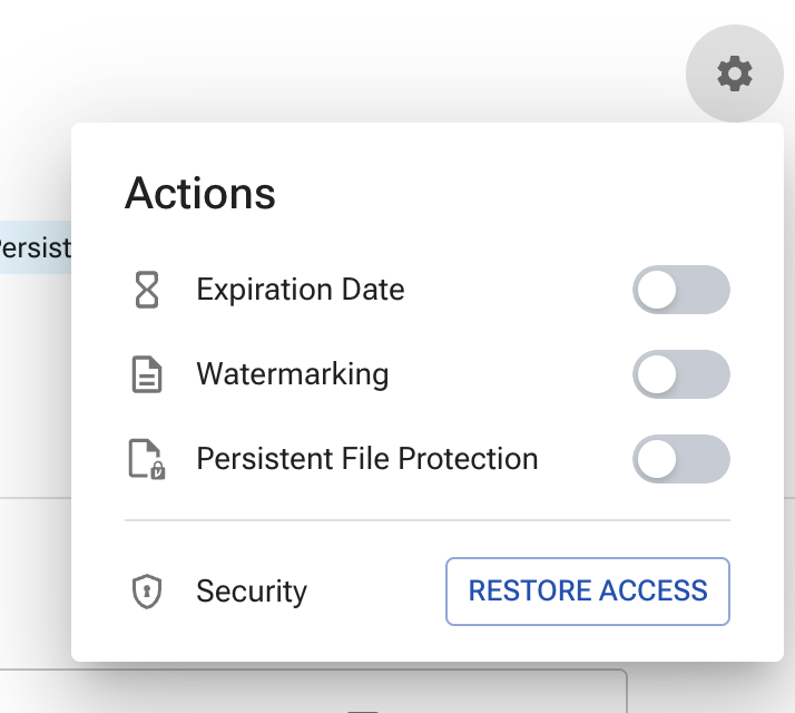 Share Files (Outbound) via Secure Share – Virtru