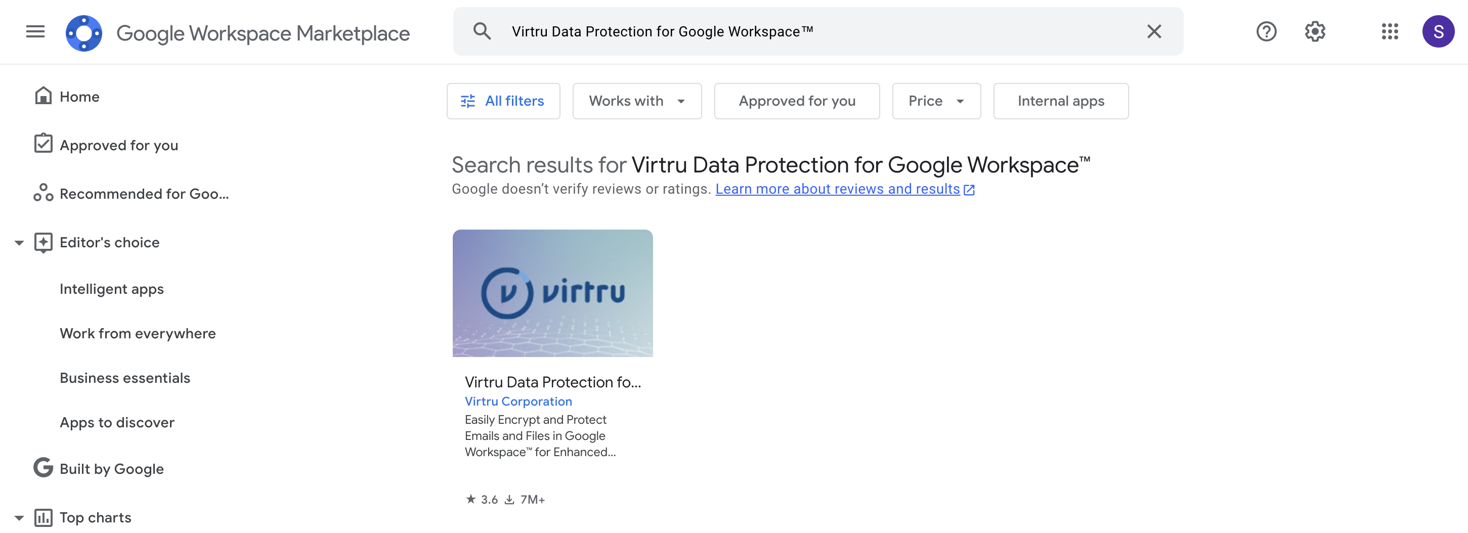 Install Virtru for Google Workspace Domains to Perform a Sync (Admin Guide) – Virtru
