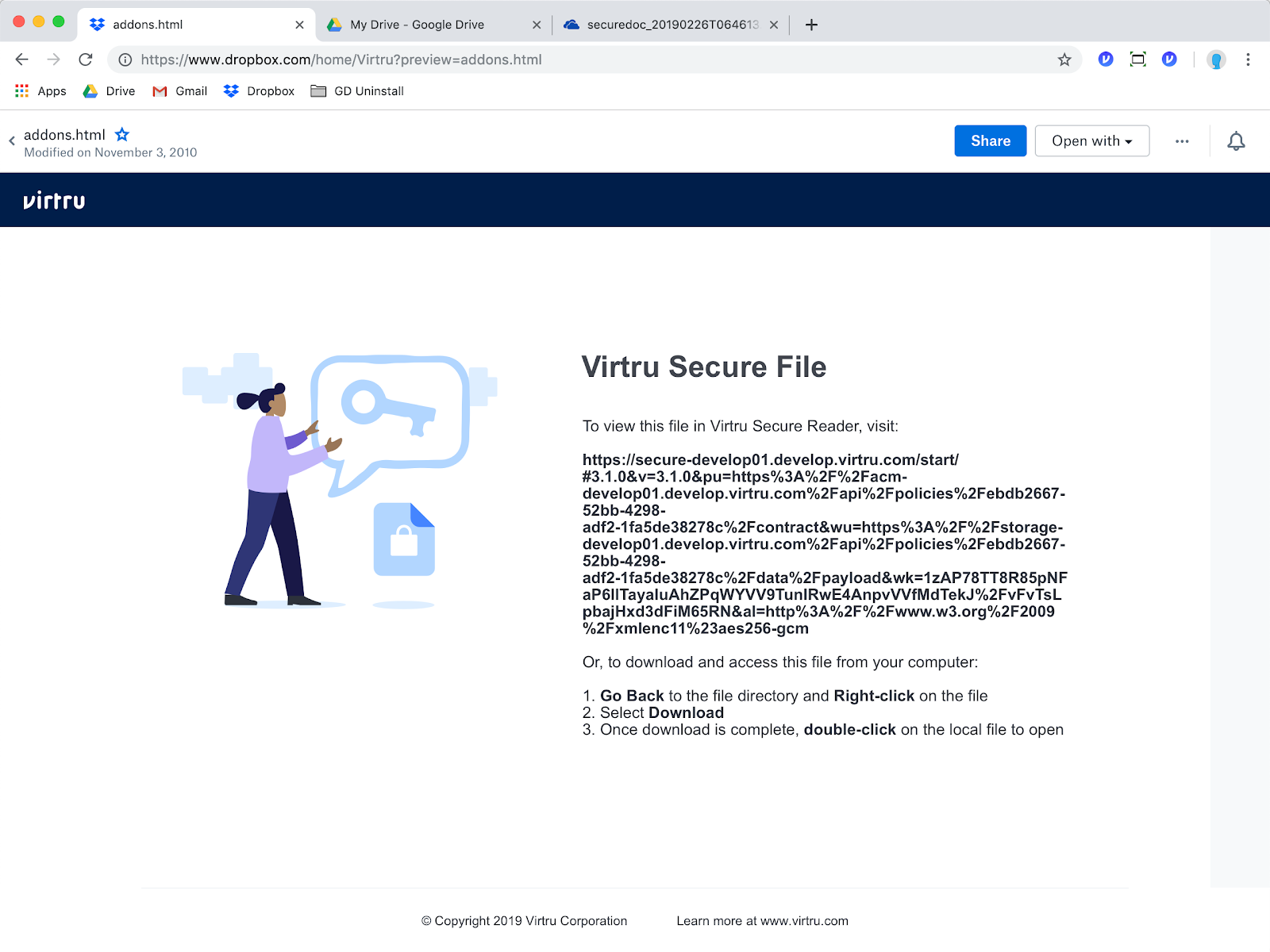 Security Option: Persistent File Protection (PFP) – Virtru