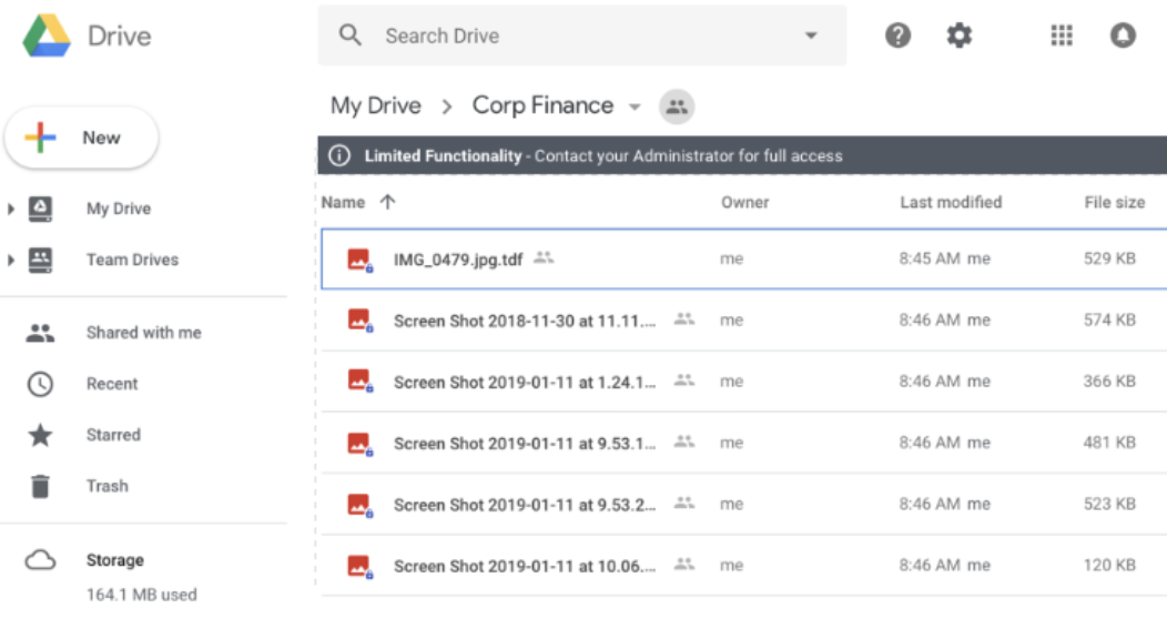 Virtru for Drive Licensing for Synced Orgs (Provisioning Group) – Virtru