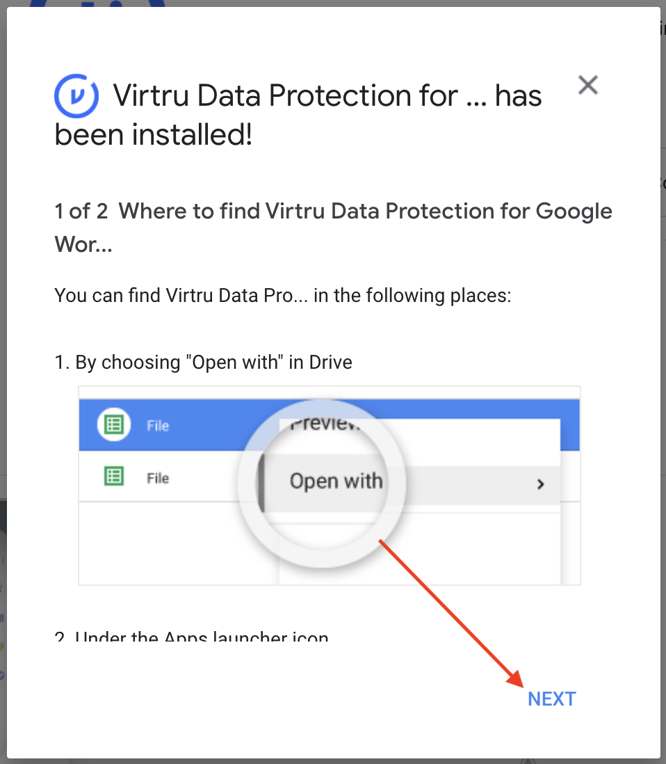 Install Virtru for Google Workspace Domains to Perform a Sync (Admin Guide) – Virtru